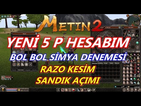 5P YENİ EFSANE ÇARIM (SİMYA DENEMESİ) RAZO KESİM Metin2 TR Anadolu #14