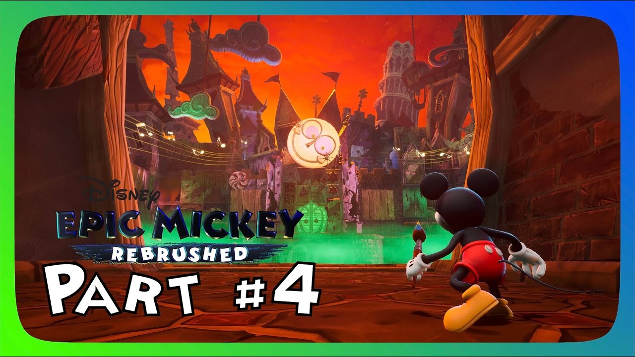 The First BOSS! - Epic Mickey: Rebrushed - Part 4 - YouTube
