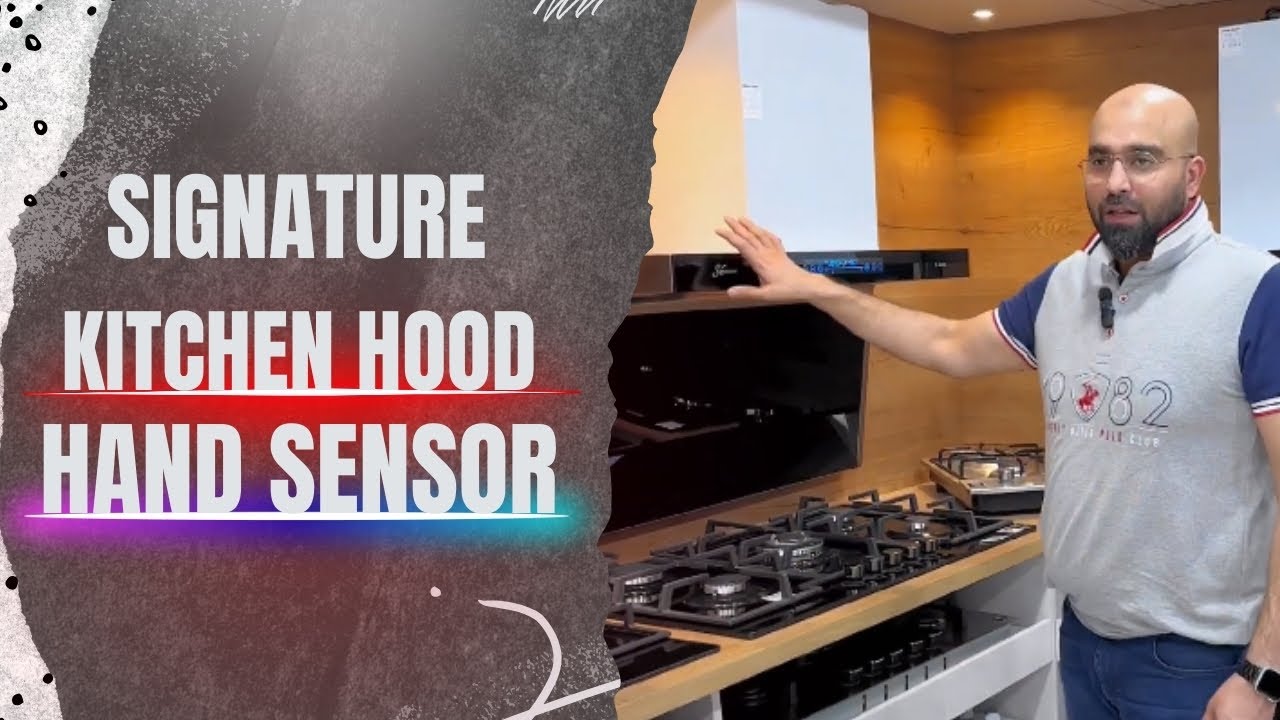 Signature Kitchen Hood New Arrivals | Hand Sensor - YouTube