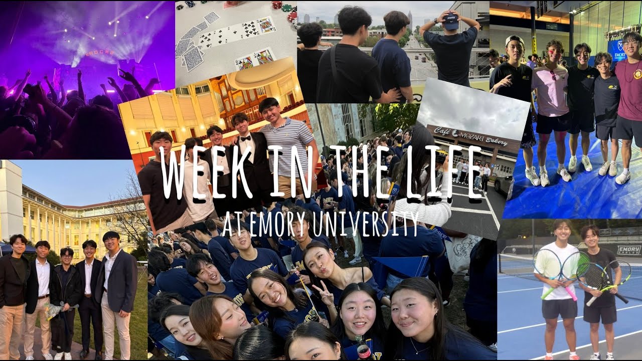 A week in the life at Emory University - YouTube