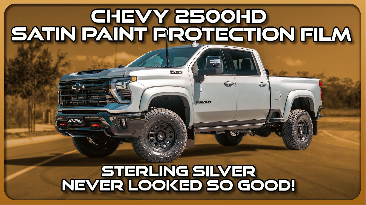 Satin PPF Changed This Chevy 2500 Completely - YouTube