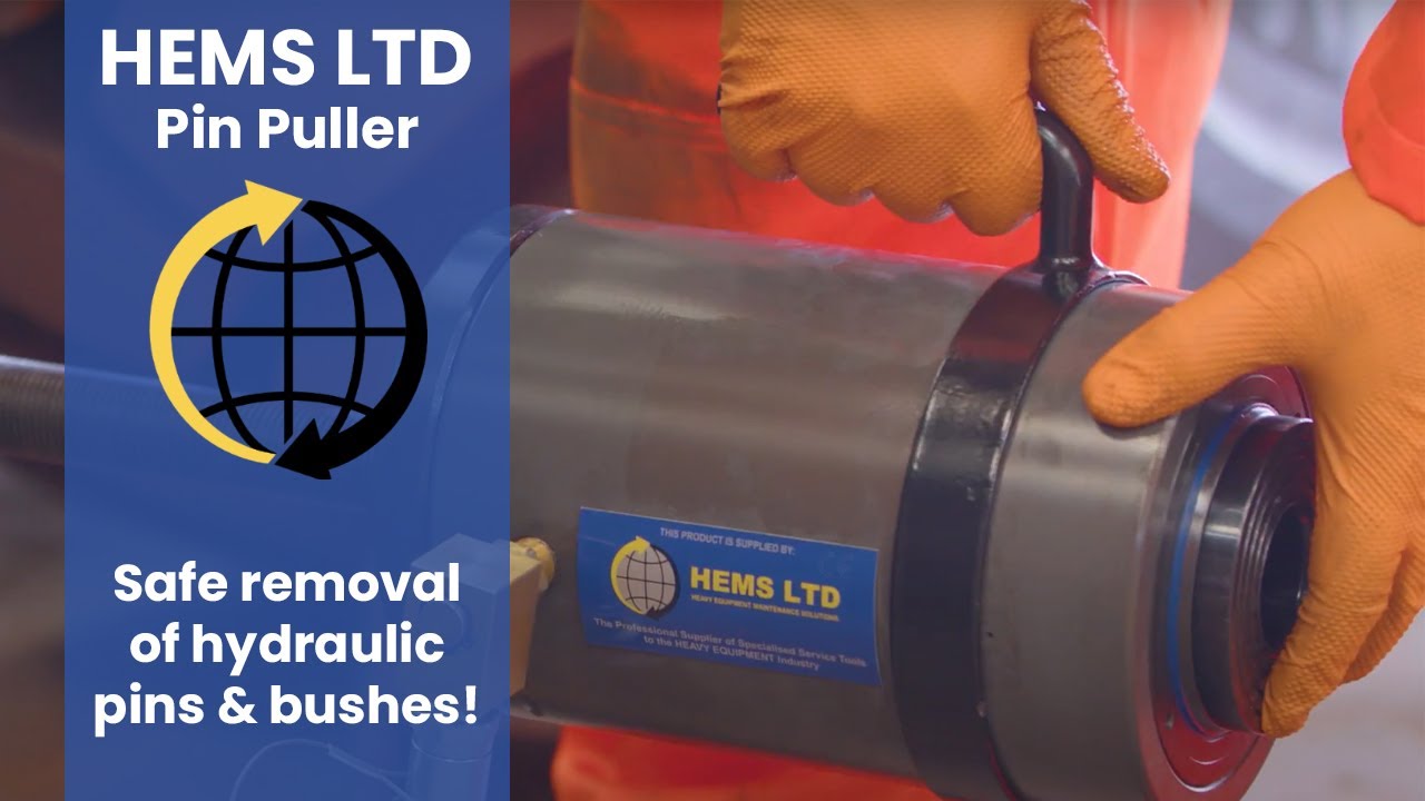 Hydraulic Pin Puller // HEMS LTD - YouTube