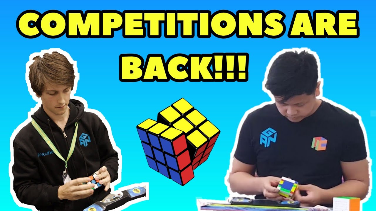 How I Am Preparing For The Return Of Cubing Competitions - YouTube