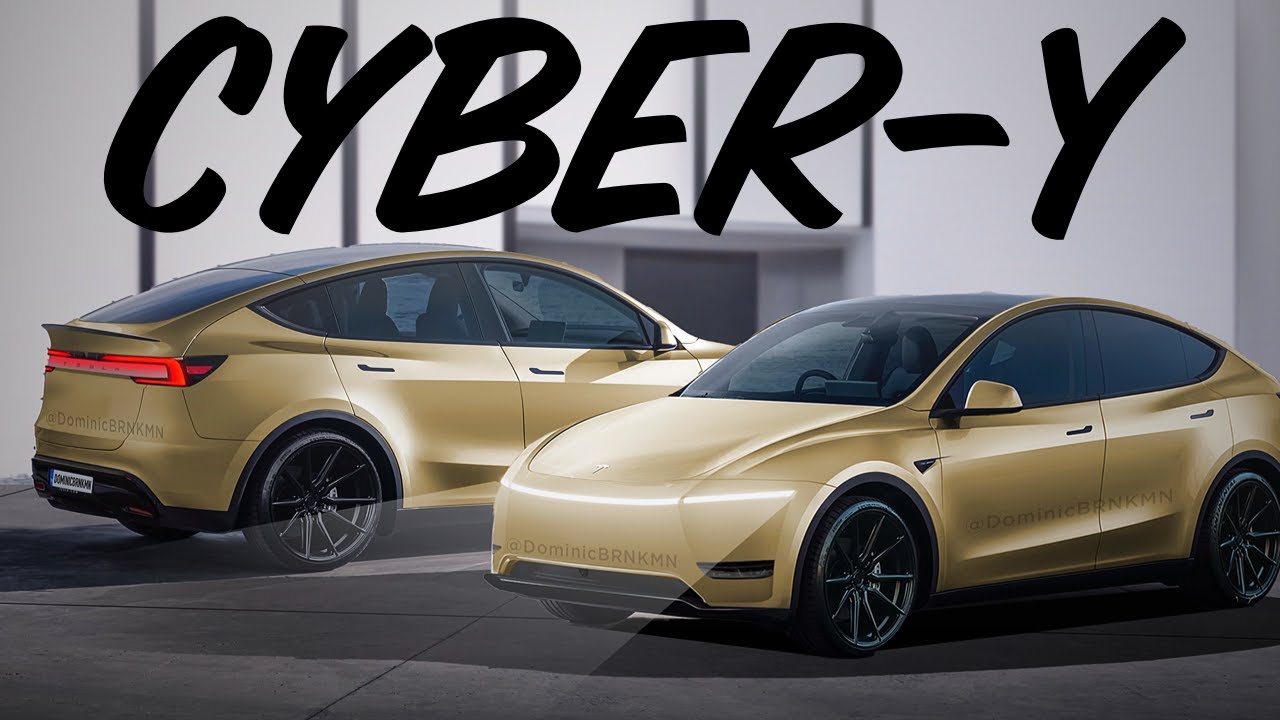 Cyber-Model Y Entering Production NOW 👀 - YouTube