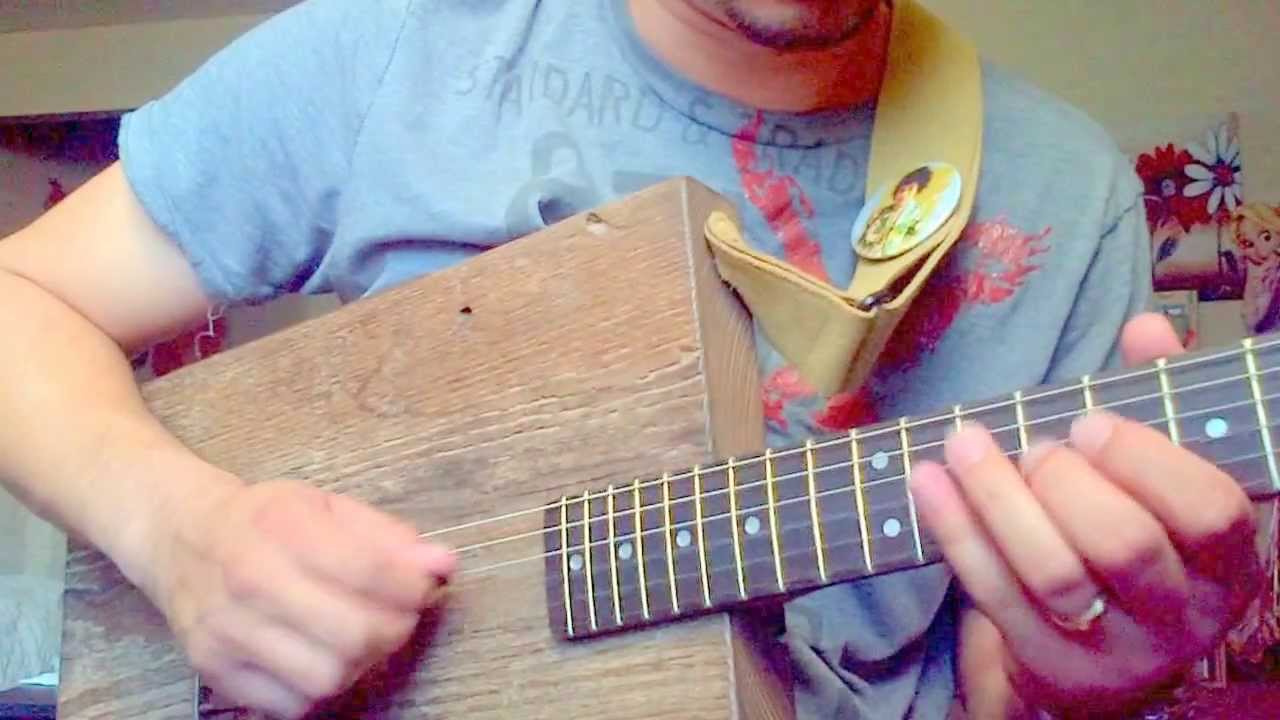 Bo diddley style guitar - YouTube