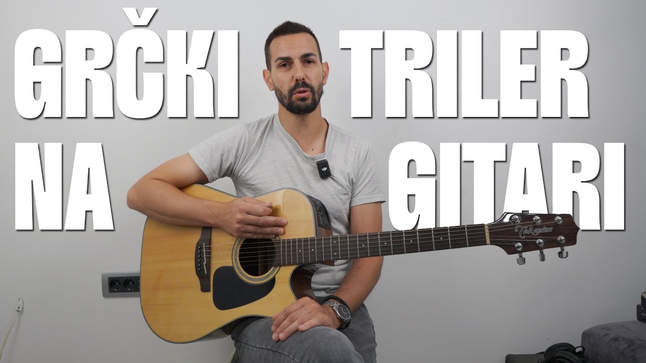 Trileri na gitari - Grcki trileri - Kako svirati trilere na gitari - YouTube