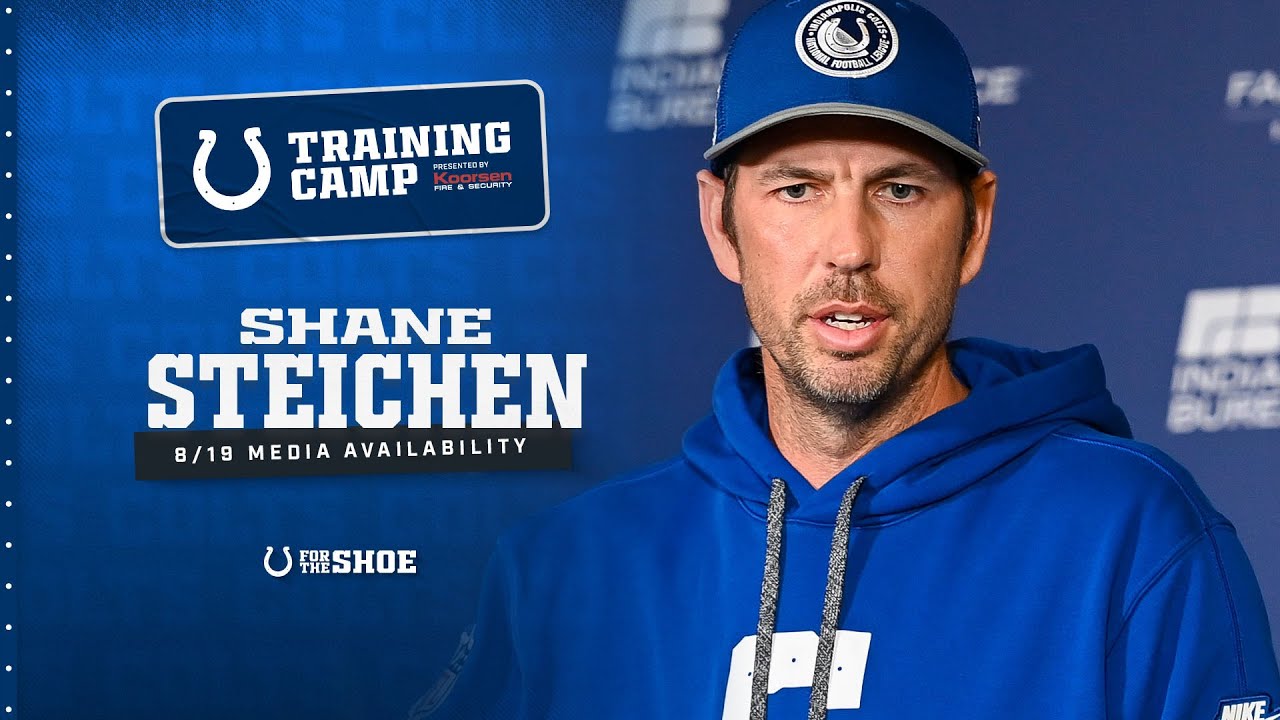 Shane Steichen Media Availability : August 19 - YouTube