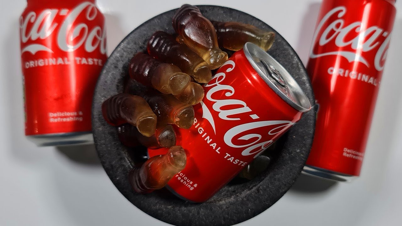 Making Slime with Coca Cola - Satisfying Crushing Slime #slime # ...