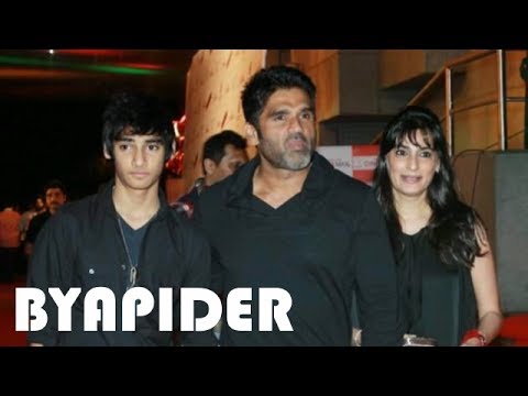Sunil Shetty Family Photos || Father, Mother, Sister, Wife, Son ...