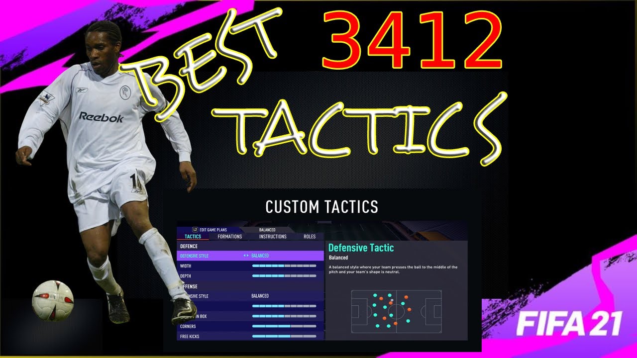 BEST 3412 CUSTOM TACTICS & INSTRUCTIONS | FIFA 21 ULTIMATE TEAM ...