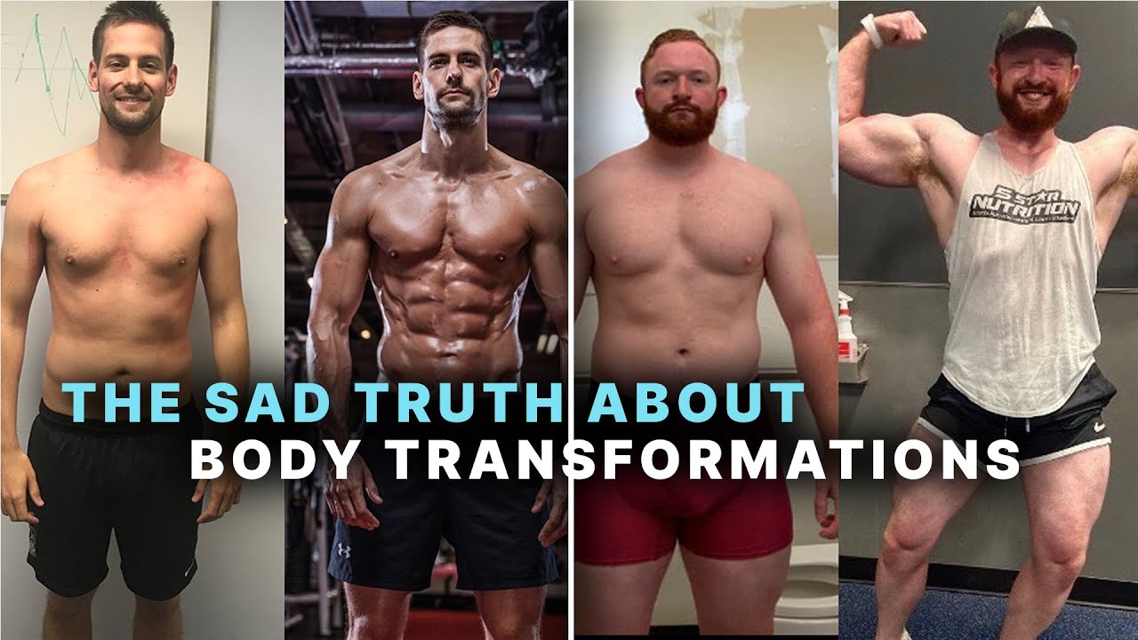 This is how people fake their 'body transformations'... - YouTube