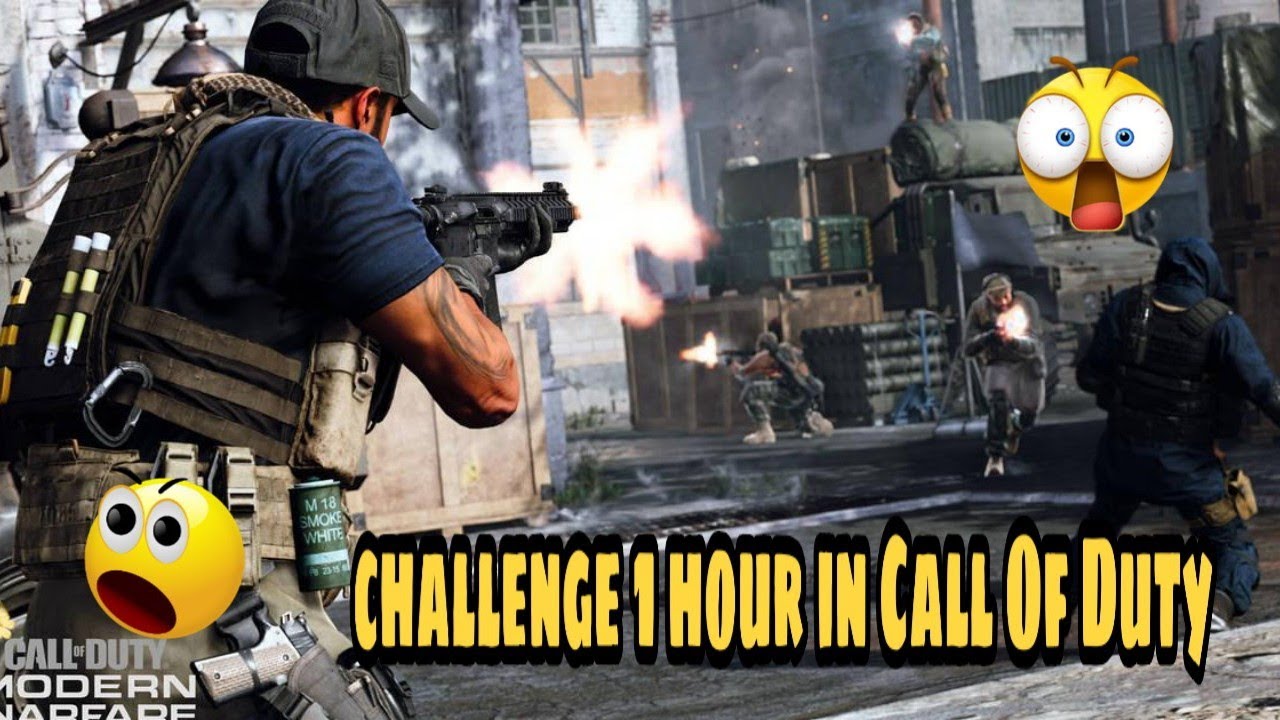 😈Challenge 1 hour in Call Of Duty 😈 - YouTube