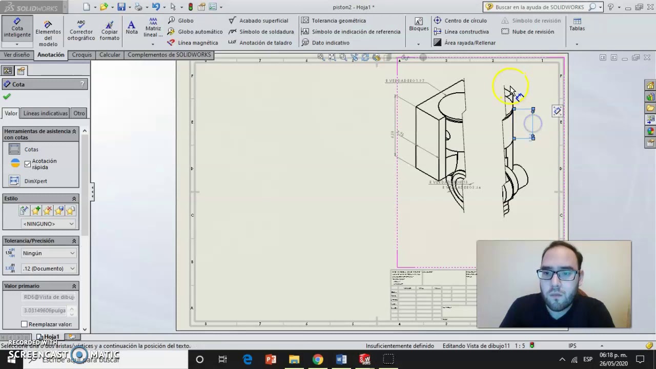 Plano piston - YouTube