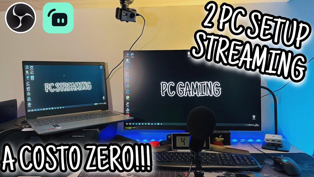 2 PC setup per STREAMING praticamente GRATIS!!! - YouTube