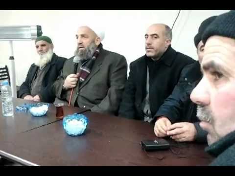 MEHMET TALU HOCAEFENDİ HAKDERİ ZİYARET EDİP YERDELEN AİLESİNE TAZİYE DİLEDİ