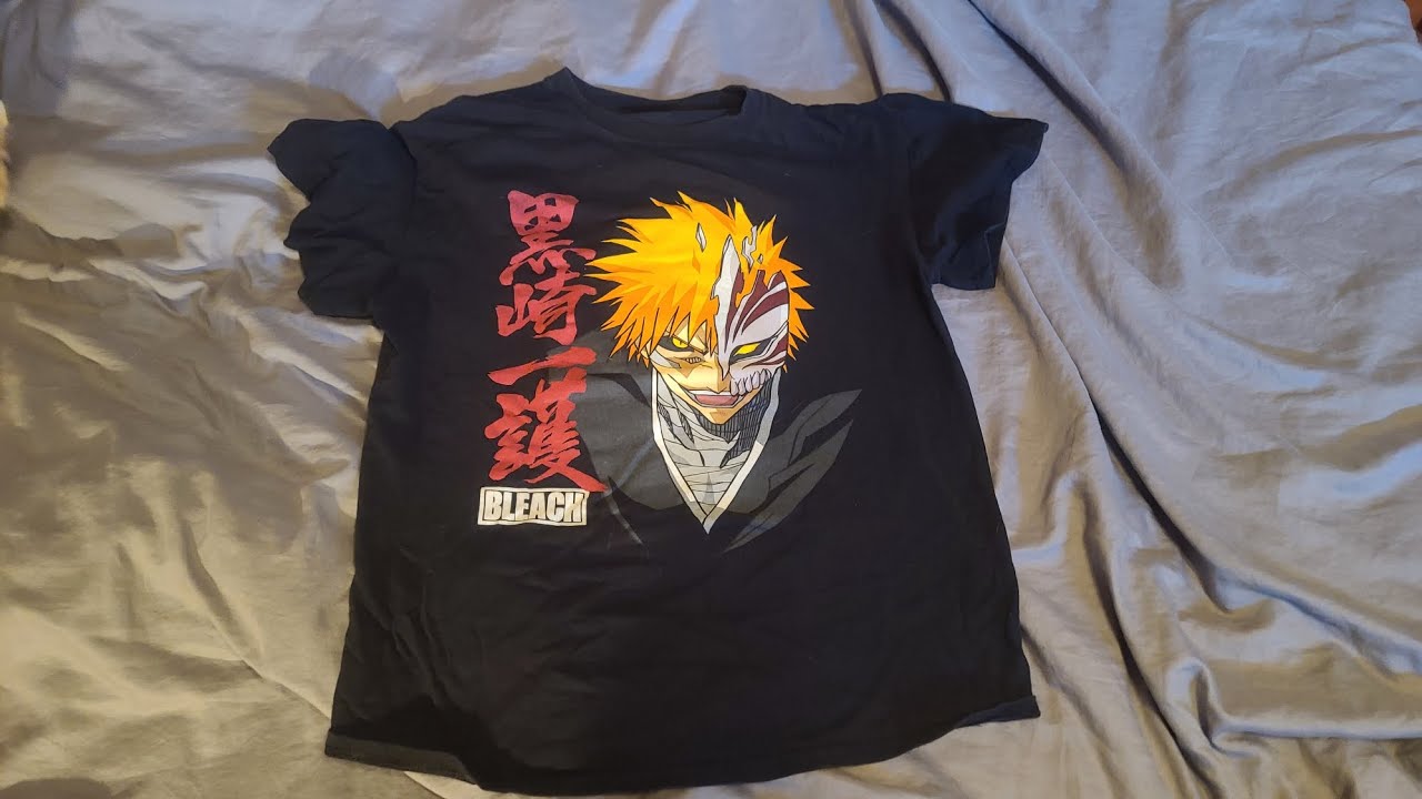 Ripping up Bleach Ichigo anime shirt - YouTube