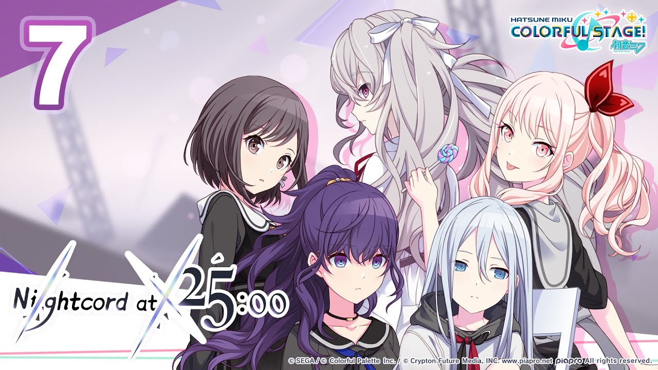 HATSUNE MIKU: COLORFUL STAGE! - Nightcord at 25:00 Main Story Episode 7 - YouTube