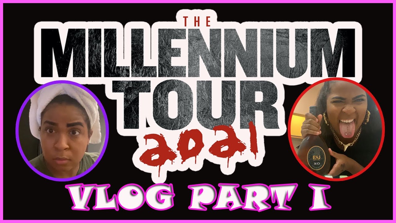 COME WITH ME TO (MILLENNIUM TOUR) PT 1 #vlog - YouTube