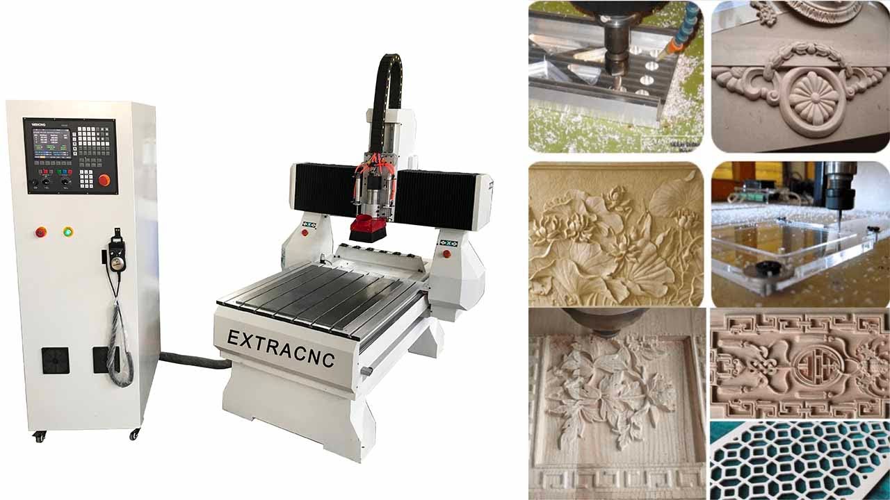 Mini Desktop CNC Router with Auto Tool Changer for Home Use - YouTube