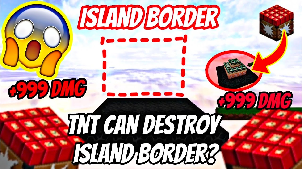 TNT Can Destroy Island Border?!😱🤯 | TNT Dmg Comparison [ Garena ...