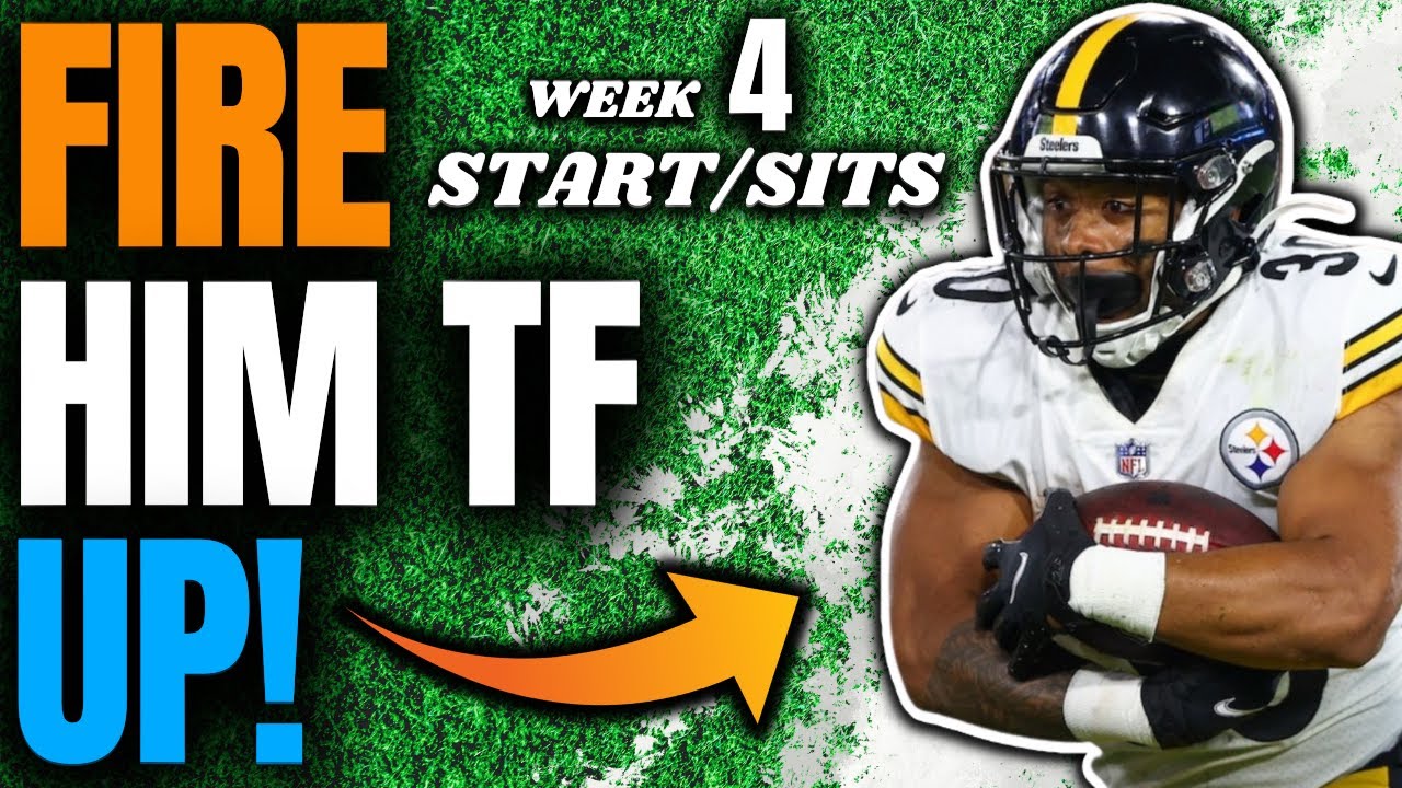 Week 4 Start/Sits To Maximize Your Fantasy Football Lineup (2023) 🧪 ...