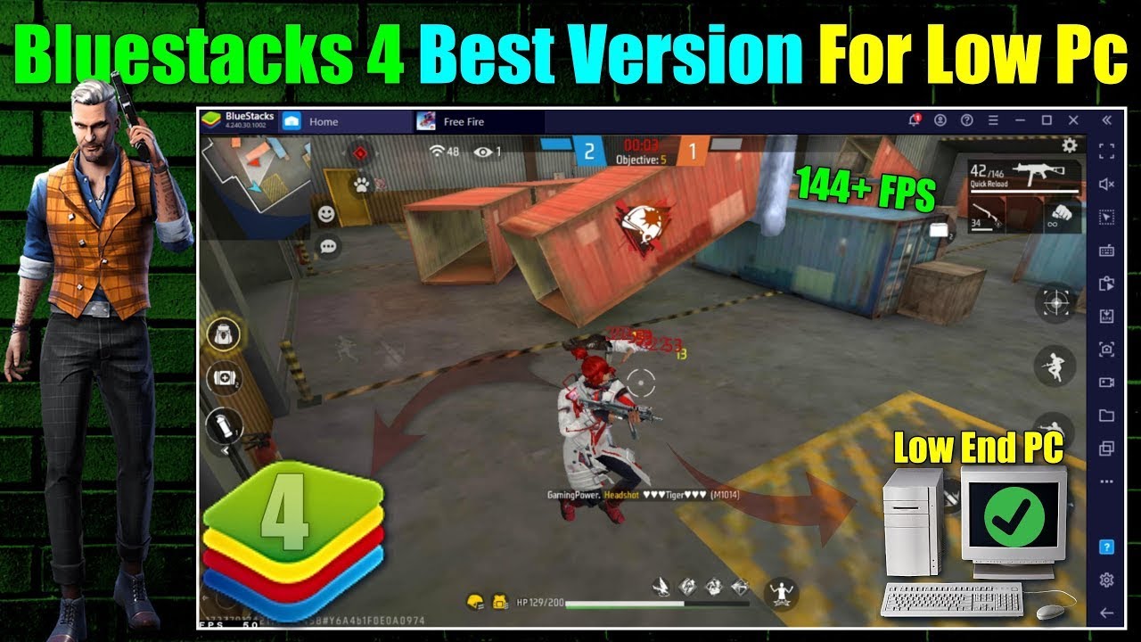 BLUESTACKS 4 BEST VERSION FOR LOW END PC - 2GB RAM NO GRAPHICS CARD ...