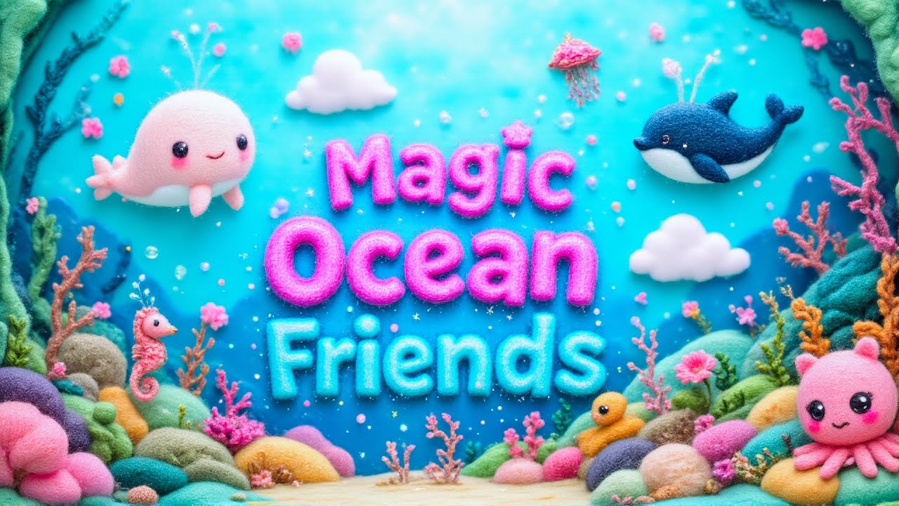🐋 Magic Ocean Friends Song | Sea Animals | Learn & Dance for Kids - YouTube