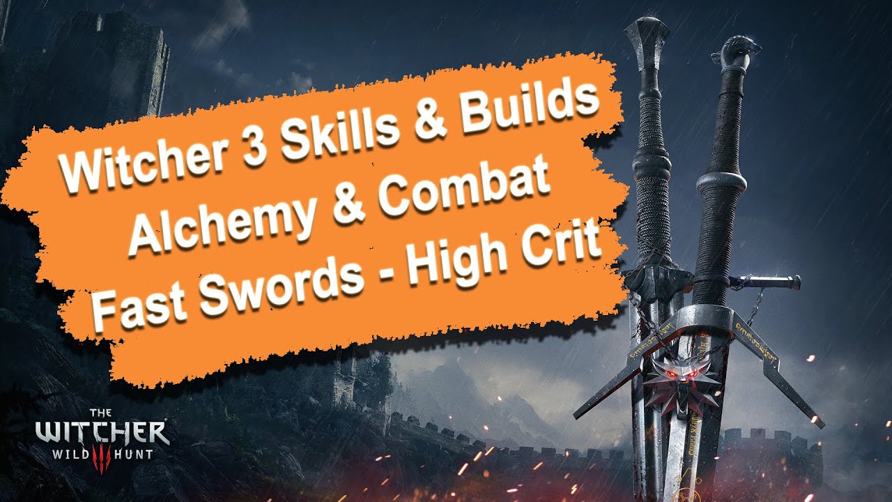 Witcher 3 Skills & Builds Guide - Alchemy Combat - Fast Swords & High ...