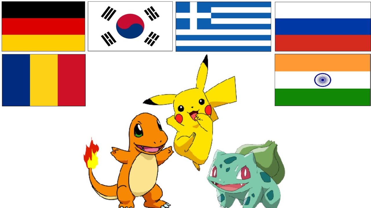 Pokemon in world different languages meme | Onxe media - YouTube
