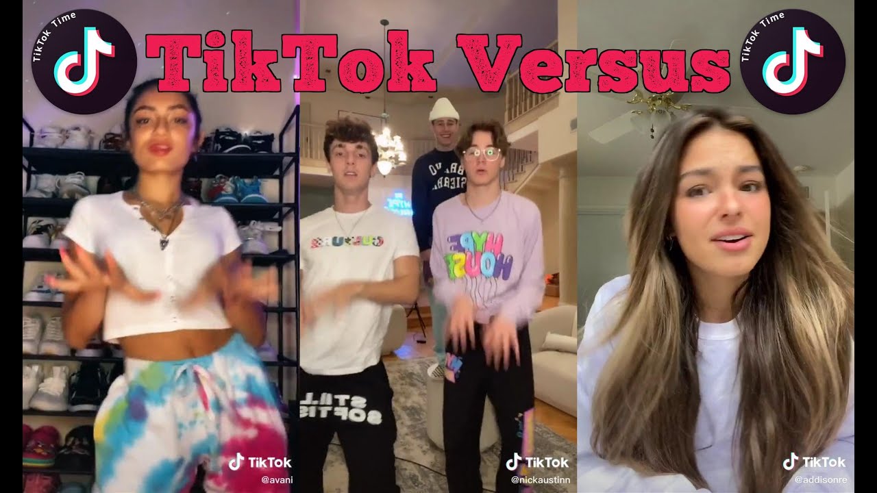 Avani VS Nick Austin VS Addison Rae | 100% IN SYNC TIKTOK COMPILATION ...