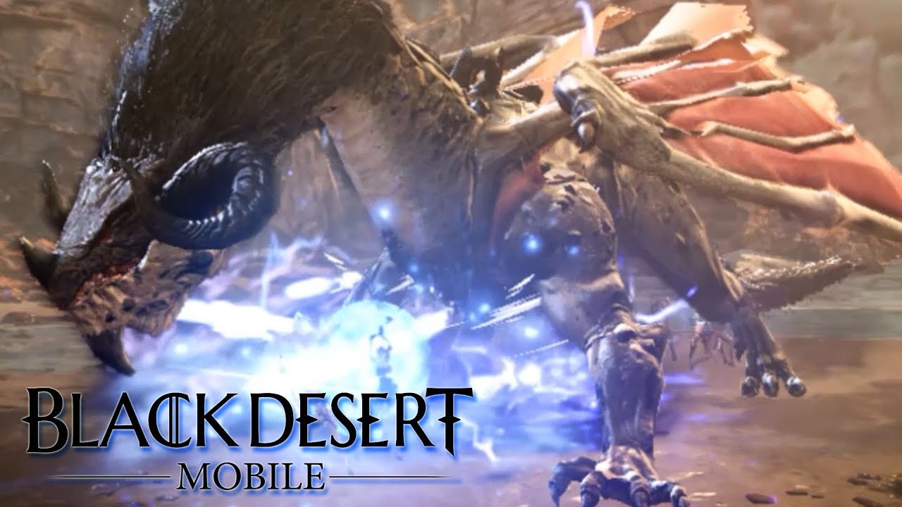 Black Desert Mobile - Nouver Dragon Raid Boss - Short Gameplay - 2K HD ...