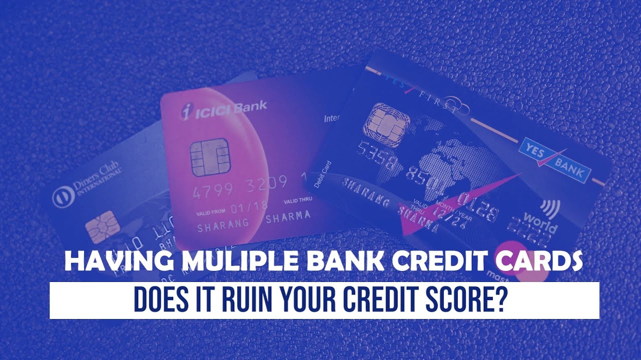 Does adding more credit cards reduce credit score? I added 3 cards more ...