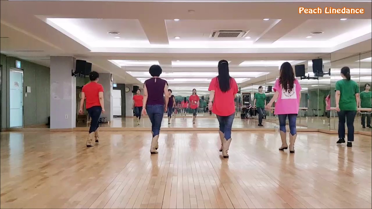 DIXIE SHUFFLE Line Dance (Beginner Level) - YouTube