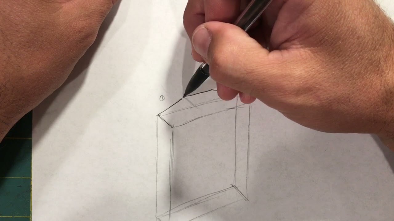 Drawing Rings in perspective - YouTube