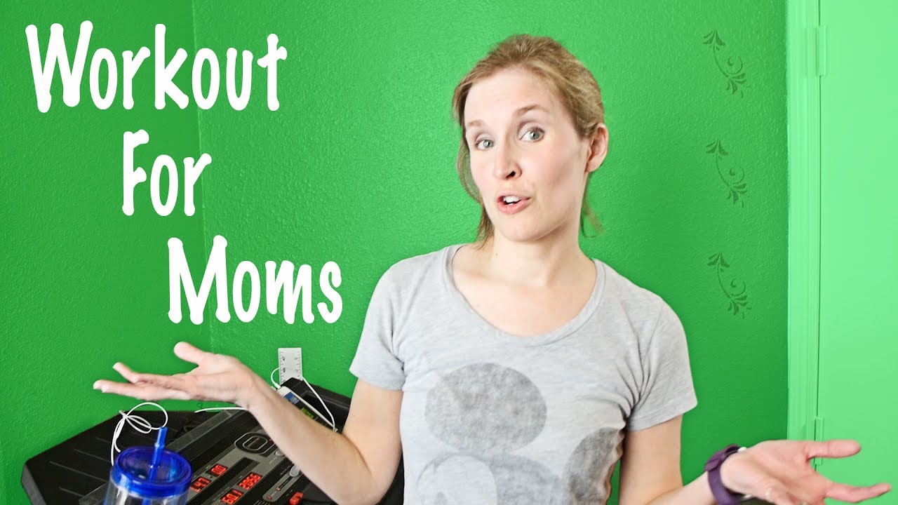 Treadmill Fitness Workout For Moms Youtube