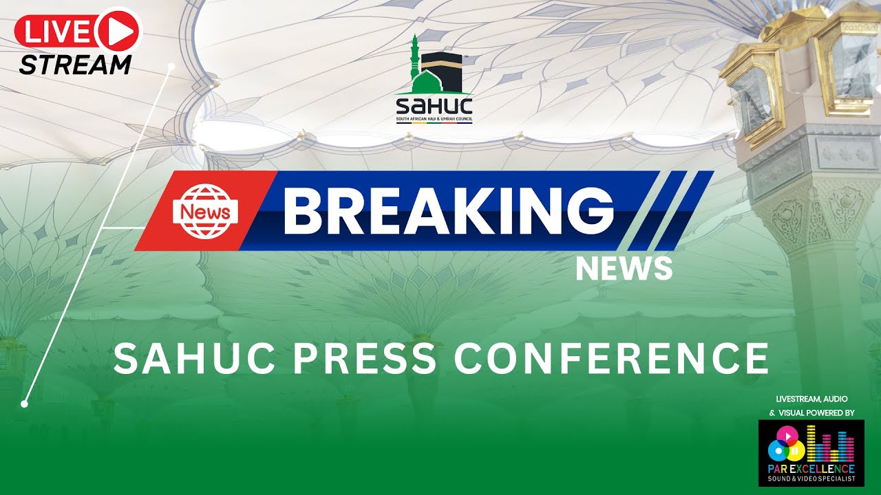 Livestream: SAHUC Press Conference 5 July 2024 - YouTube