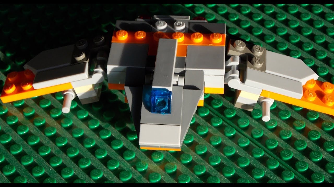 Lego Mini V Wing Airspeeder - YouTube