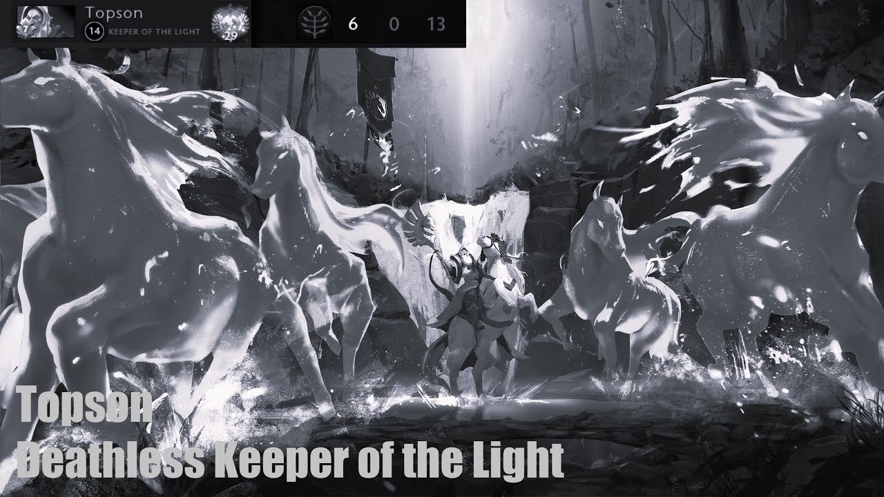 Topson Deathless Keeper of the Light - Dota 2 Pro Dark Side [Topson ...