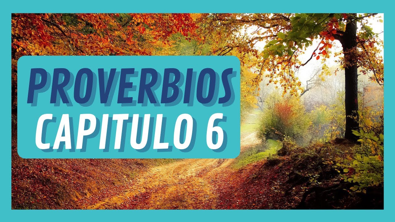 PROVERBIOS CAPITULO 6 - PDT - AUDIOBIBLIA - YouTube