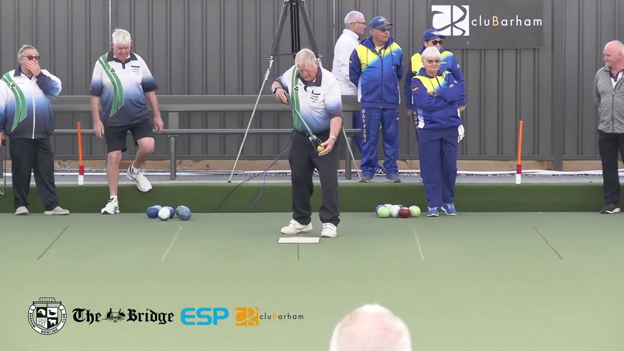 Barham Bowling Club Vs Hoppers Crossing #lawnbowls #thebowlsbroadcast ...