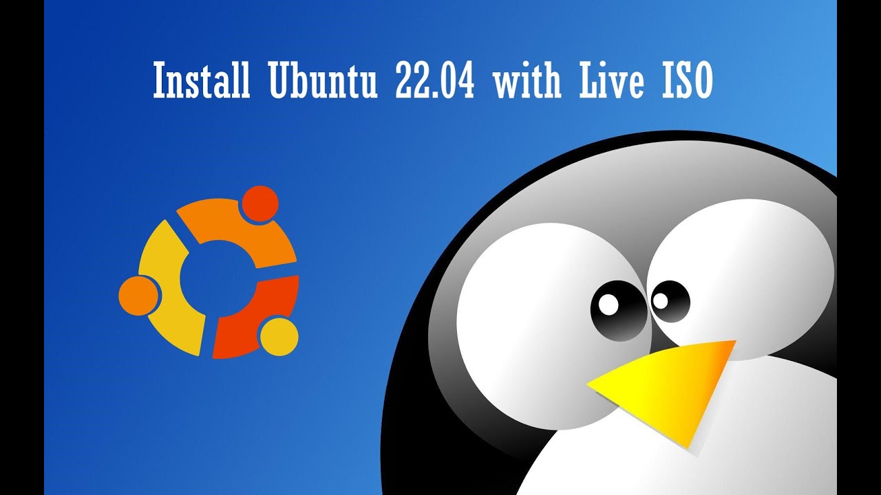 Ubuntu 22 04 LTS Live ISO Install - YouTube