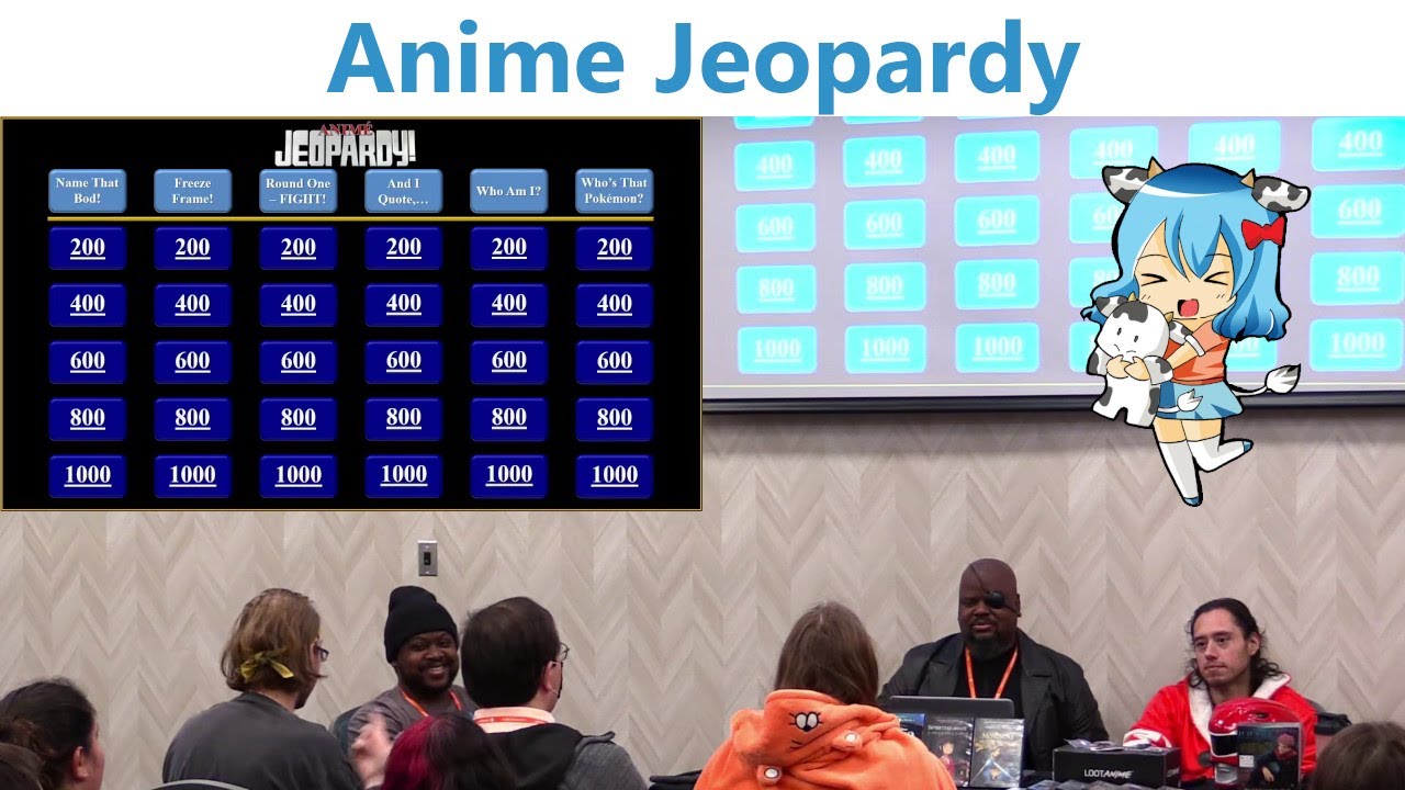 Anime Jeopardy at Ushiko's Birthday Party - YouTube