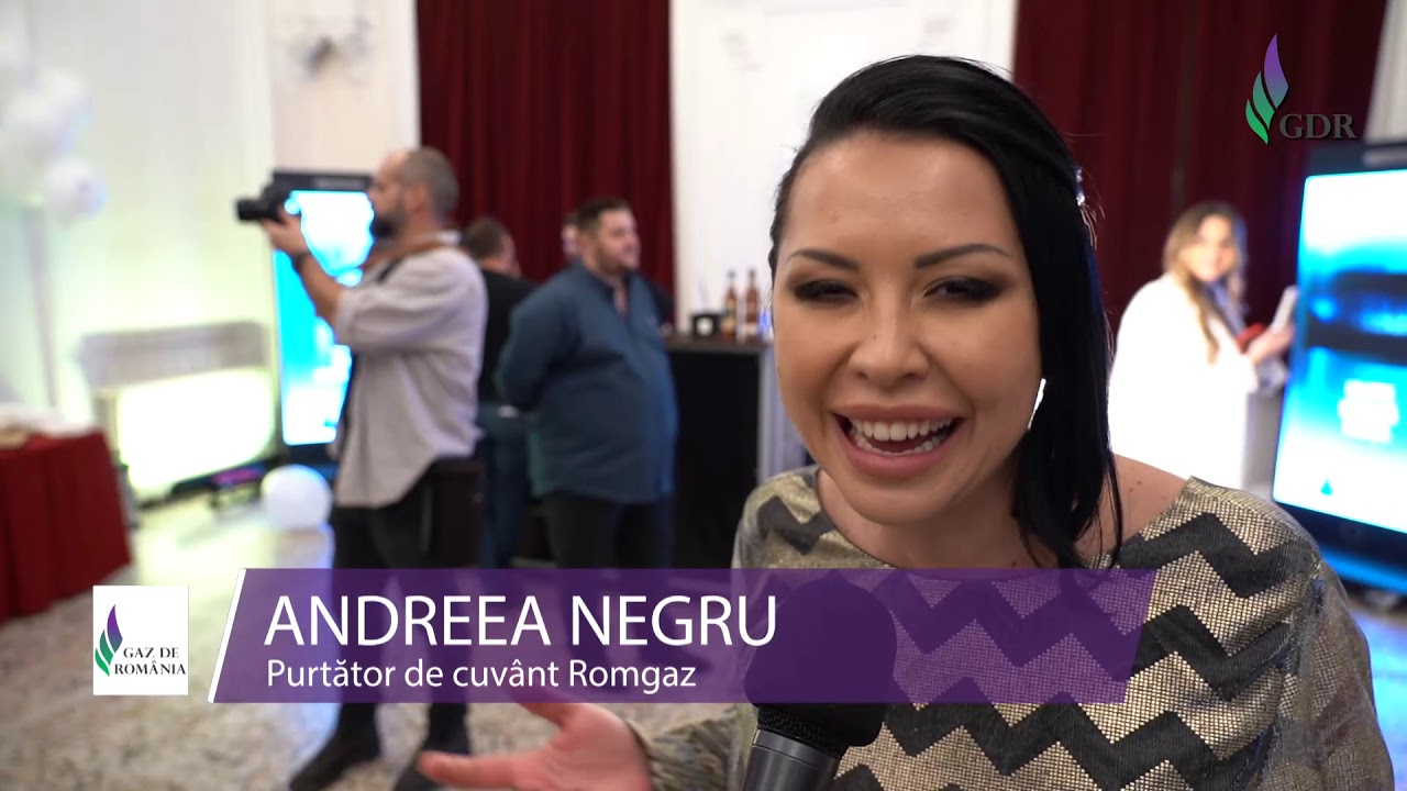 Andreea Negru, ROMGAZ, la Gala GDR 2019 - YouTube