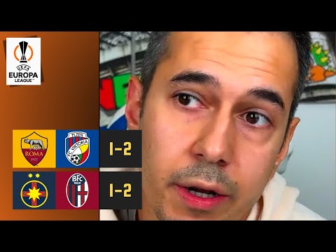 🧐 ORA CAPISCO‼️ ROMA-VIKTORIA PLZEN 1-2 e FCSB-BOLOGNA 1-2