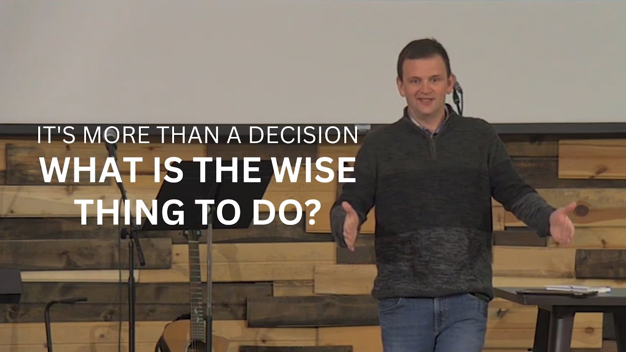 What Is the Wise Thing To Do? | Make Good Choices - YouTube