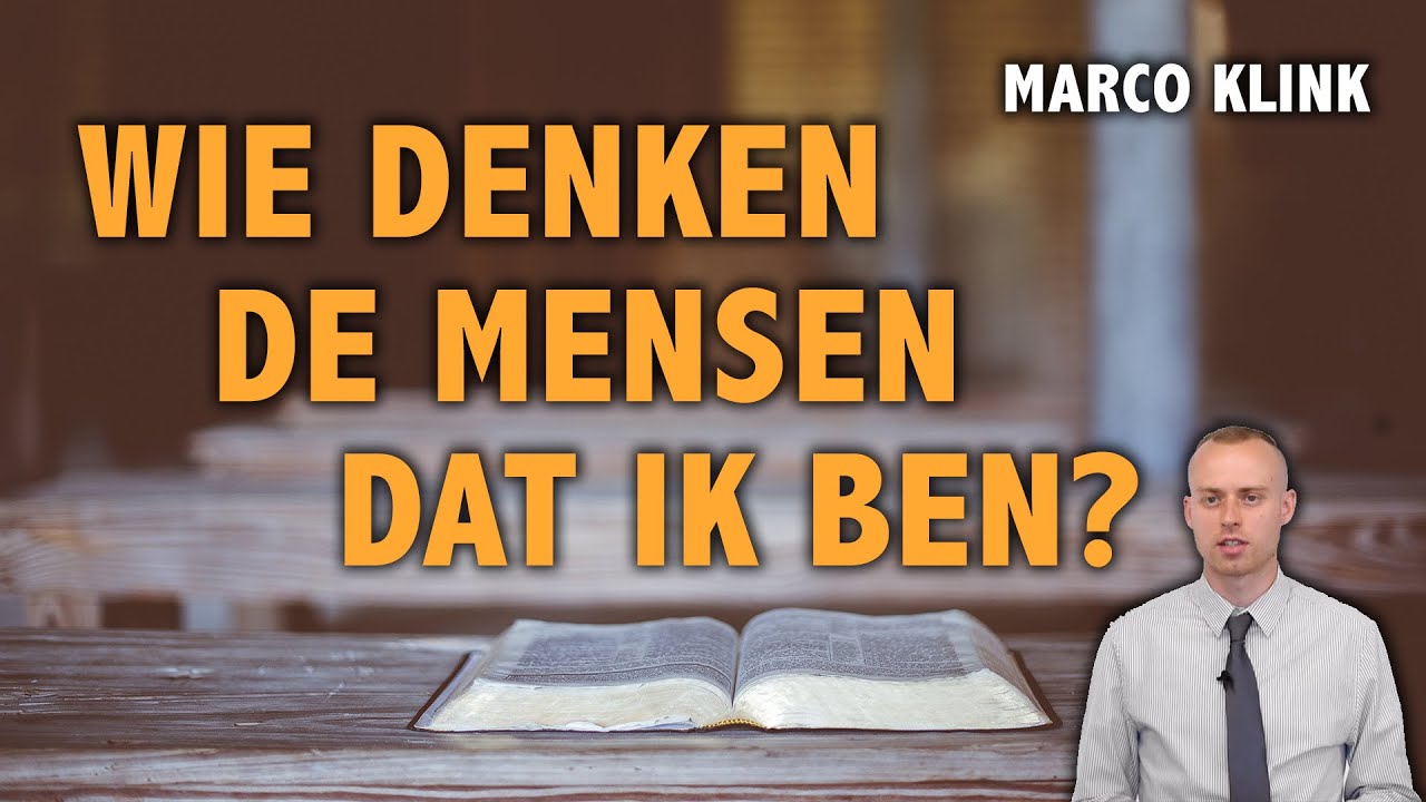 Wie denken de mensen dat ik ben? | Marco Klink - YouTube
