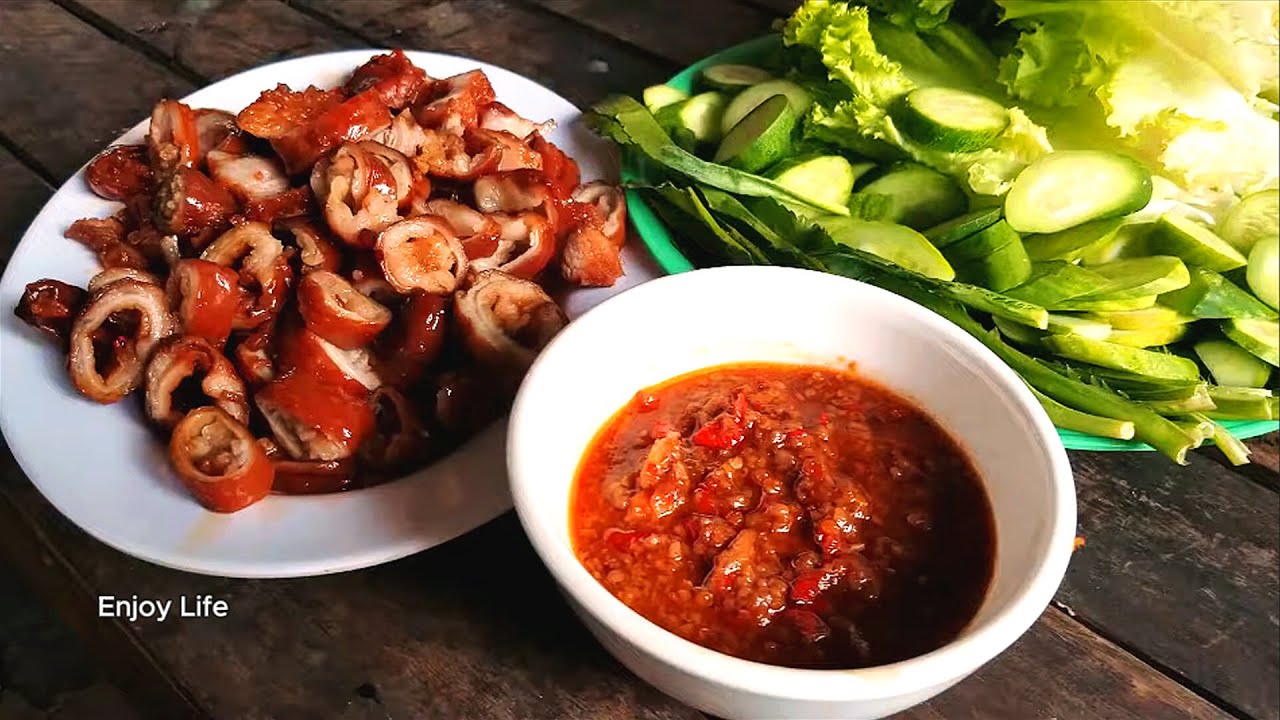 Asmr Cooking Food Pork Organ Recipe: Enjoy Life - YouTube