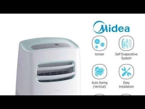 Review Midea AC PORTABLE 1 PK - YouTube