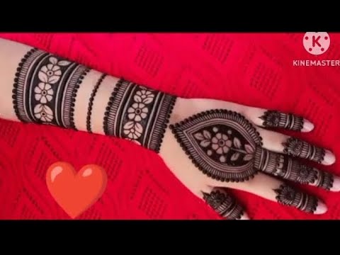 Mehndi designs 2024 /latest design 2024 /Beautiful ideas design /madiha ...