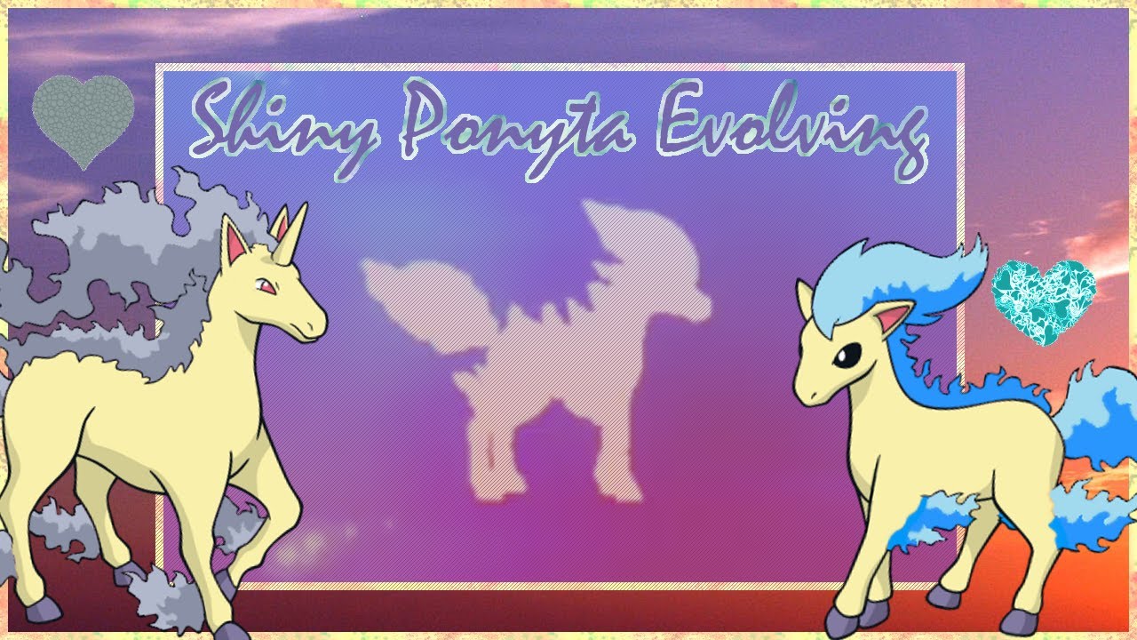 { SHINY Ponyta Evolving - Pokemon X & Y } - YouTube